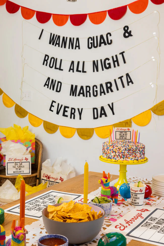 Party Garland - Guac & Roll – Walton's Garden Center